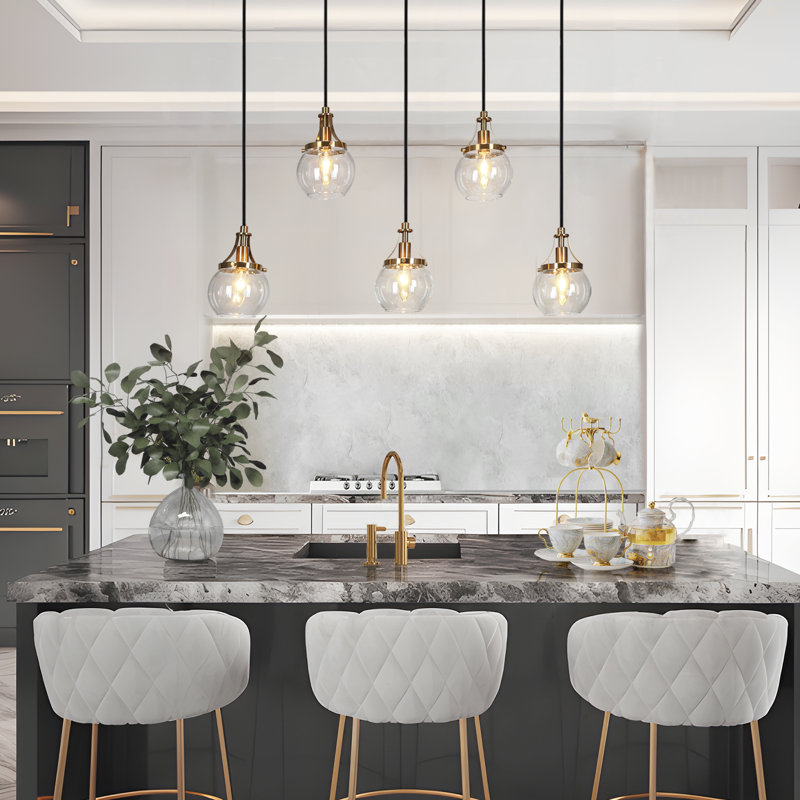 Mercer41 Loram 5-Light Kitchen Island Pendant & Reviews - Wayfair Canada