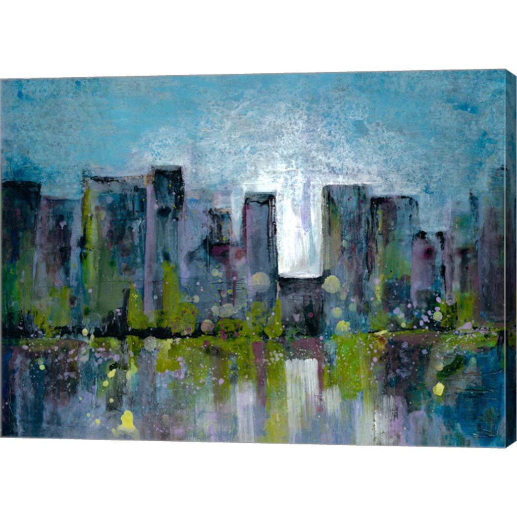 Red Barrel Studio® City Nights 2 by Doris Charest - Wrapped Canvas ...