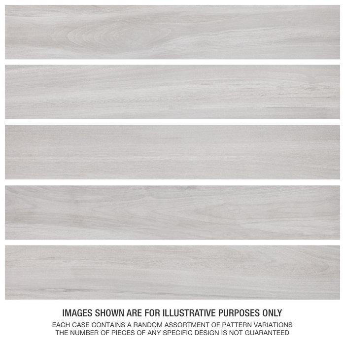 Merola Tile Mt Royale 6" x 36" Porcelain Wood Look Floor and Wall Tile ...