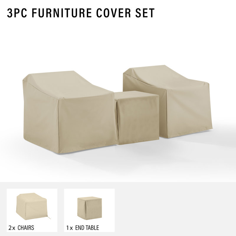 Arlmont & Co. Outdoor Conversation Set Cover & Reviews | Wayfair