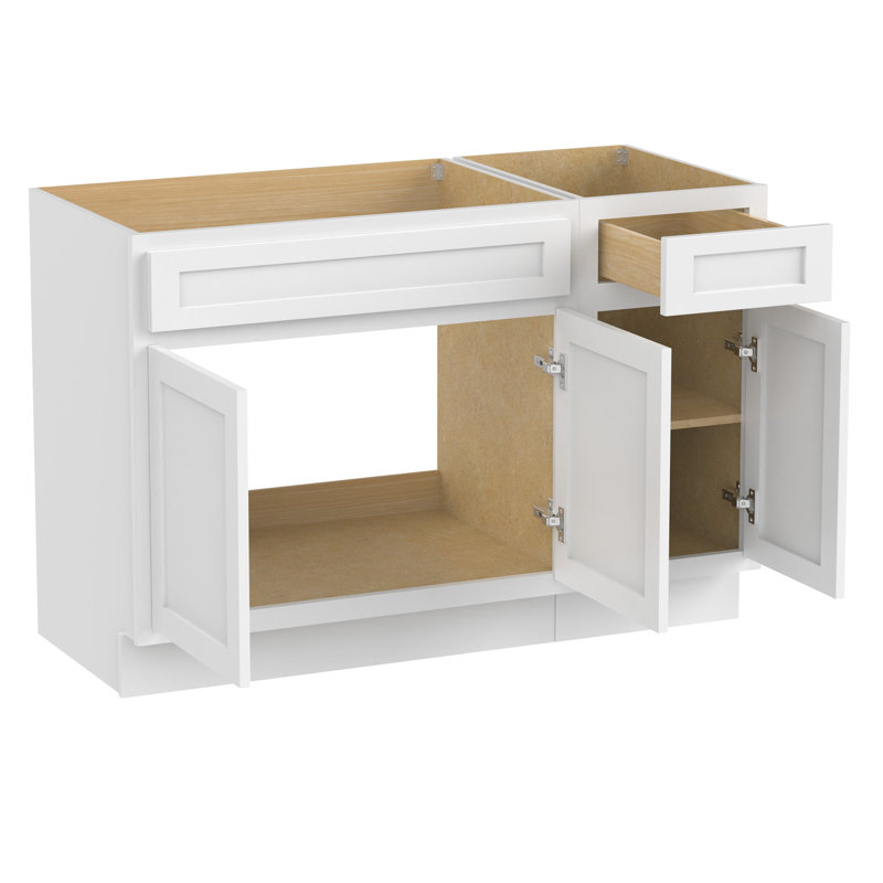 Home Beyond 48 Single Bathroom Vanity Base Only & Reviews | Wayfair