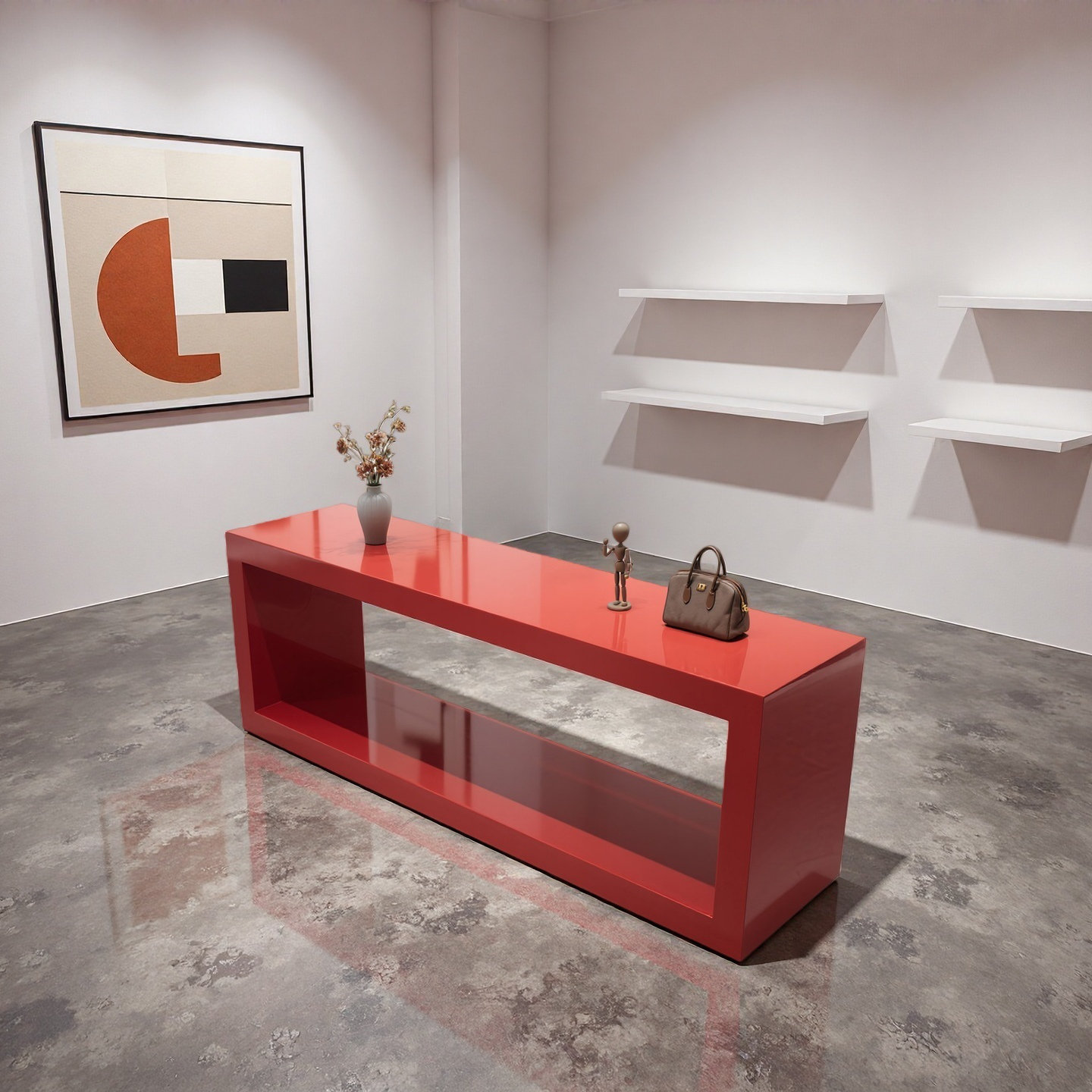 Hokku Designs Simple Clothing Store Display Counter | Wayfair