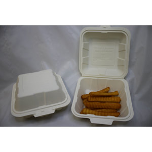 Earth-To-Go PotatoWare™ 1-Compartment Clamshell | Wayfair