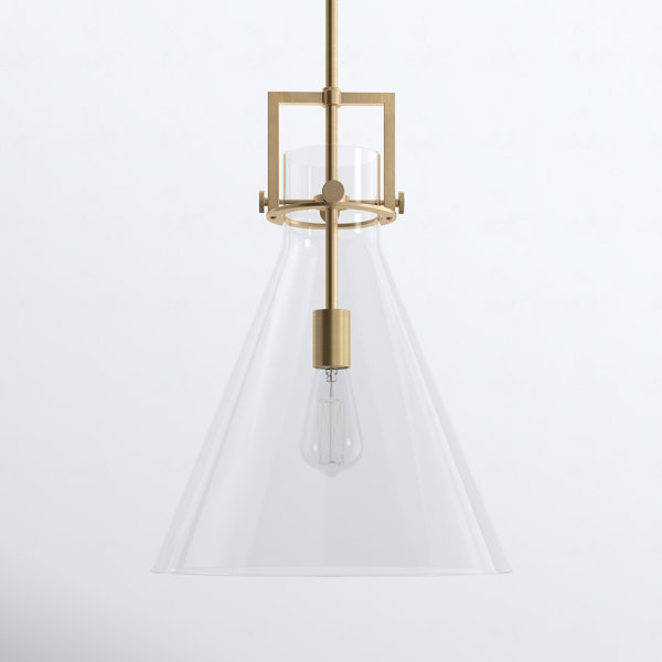 Joss & Main Coterie 1 - Light Single Drop Pendant Pendant | Wayfair