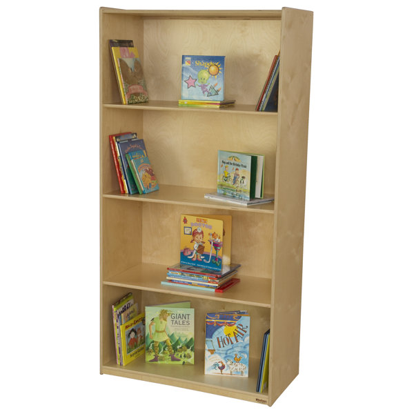 Wood Designs 4 Compartment Manufactured Wood Book Display | Wayfair