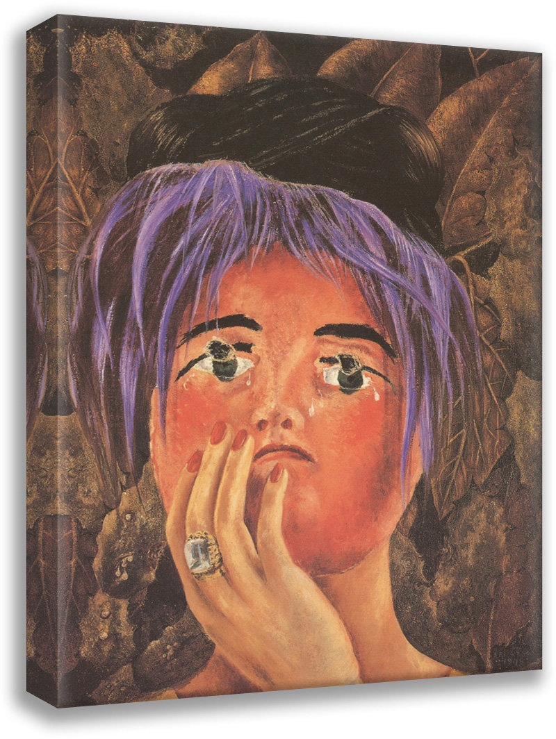 Lark Manor™ The Mask by Frida Kahlo Gallery Wrapped Canvas | Wayfair