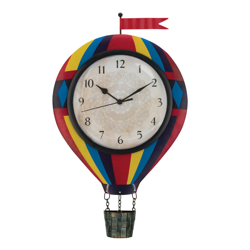Regal Art & Gift Clock - Hot Air Balloon | Wayfair