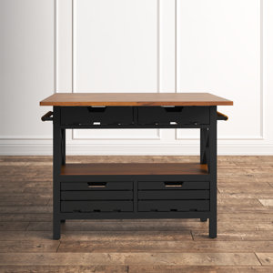 Kelly Clarkson Home Clio Kitchen Island & Reviews | Wayfair