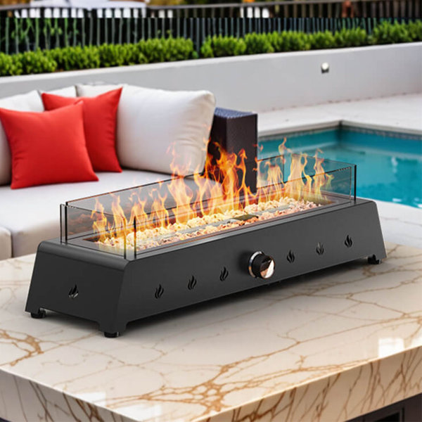 Gel Tabletop Fireplaces You'll Love | Wayfair