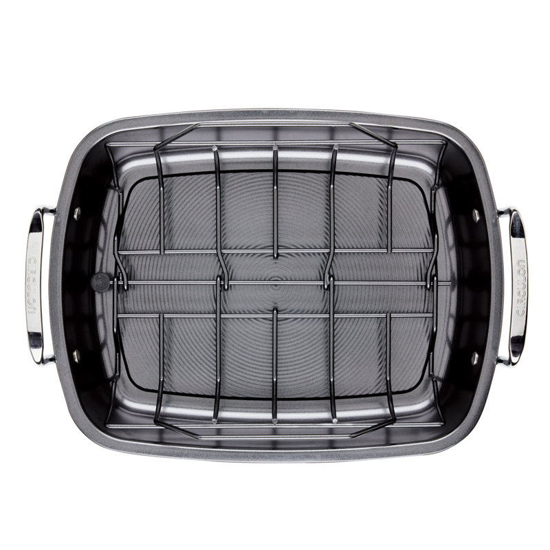 Circulon Ultra-Lasting Nonstick Roaster / Roasting Pan With Easy Serve ...