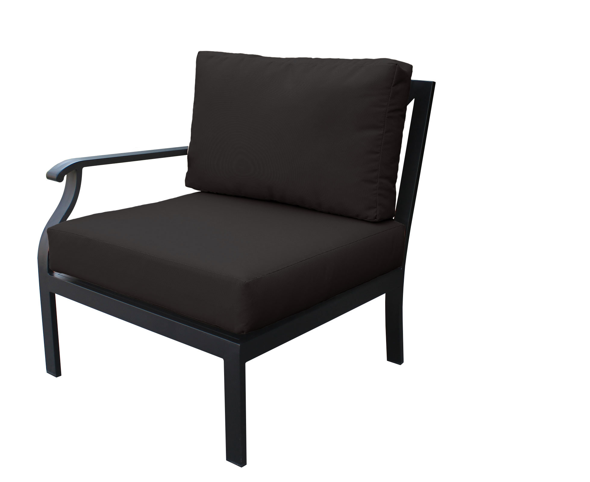 kathy ireland Homes & Gardens by TK Classics Madison Metal Right Hand ...