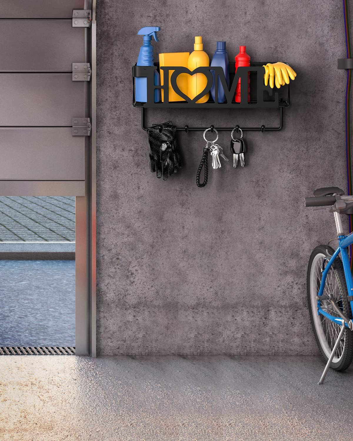Laurel Foundry Modern Farmhouse Harrington Key Rack with 5 Key Hooks ...