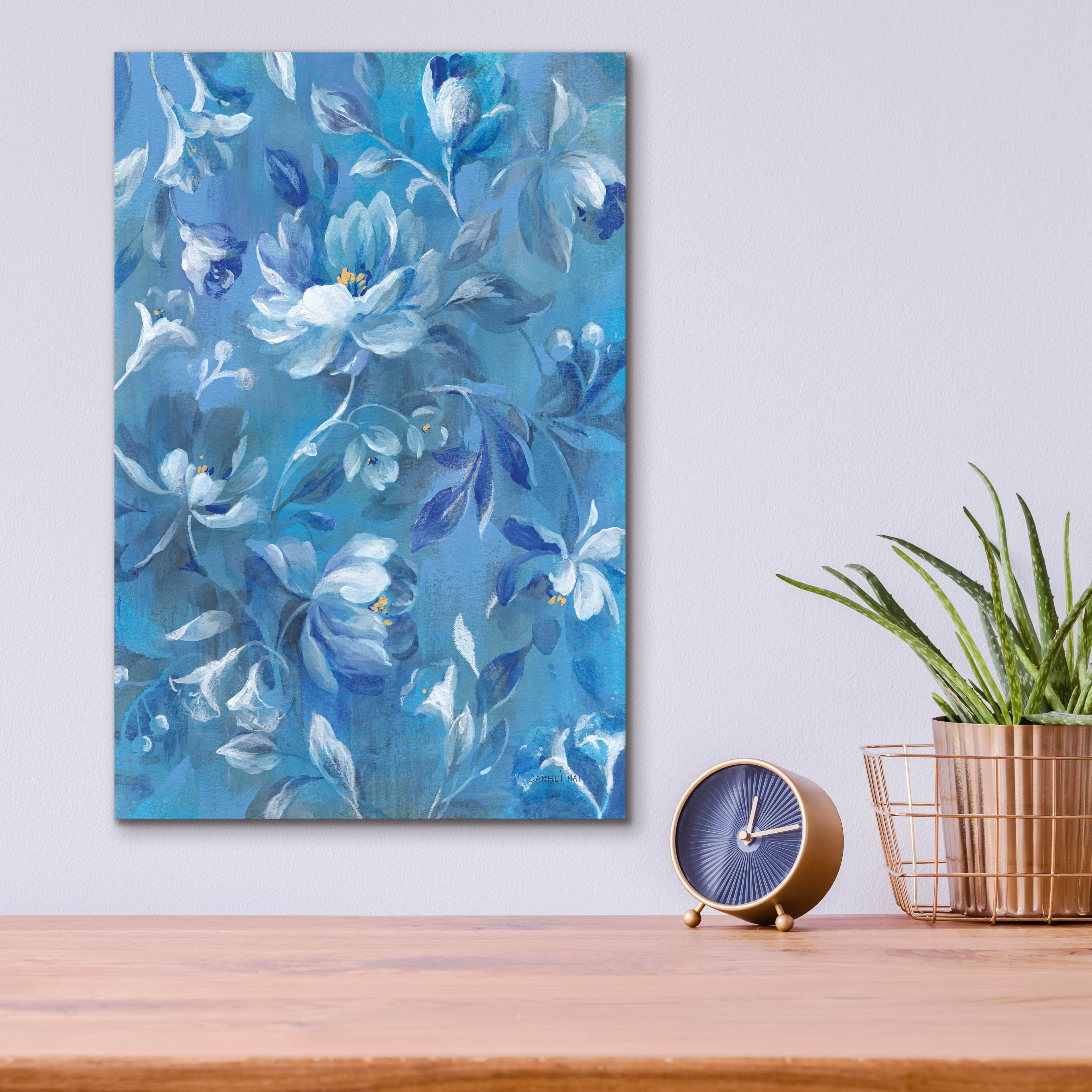 Winston Porter 'Modern Brocade 1' by Danhui Nai Acrylic Glass Wall Art ...