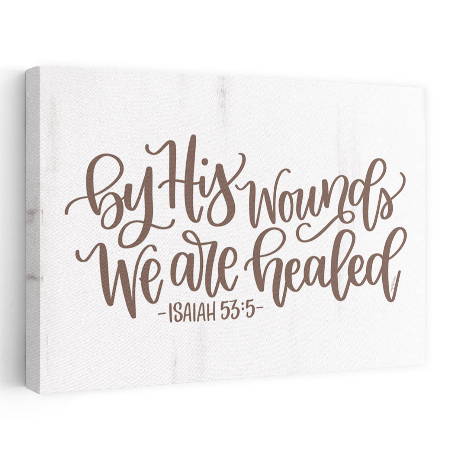 Ophelia & Co. We Are Healed - Modern Farmhouse Bible Verse Religious ...