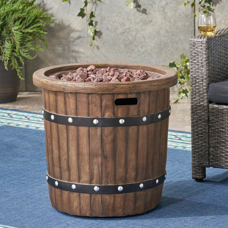 Loon Peak® ROUND 25" MGO FIRE PIT - 40 000 BTU | Wayfair