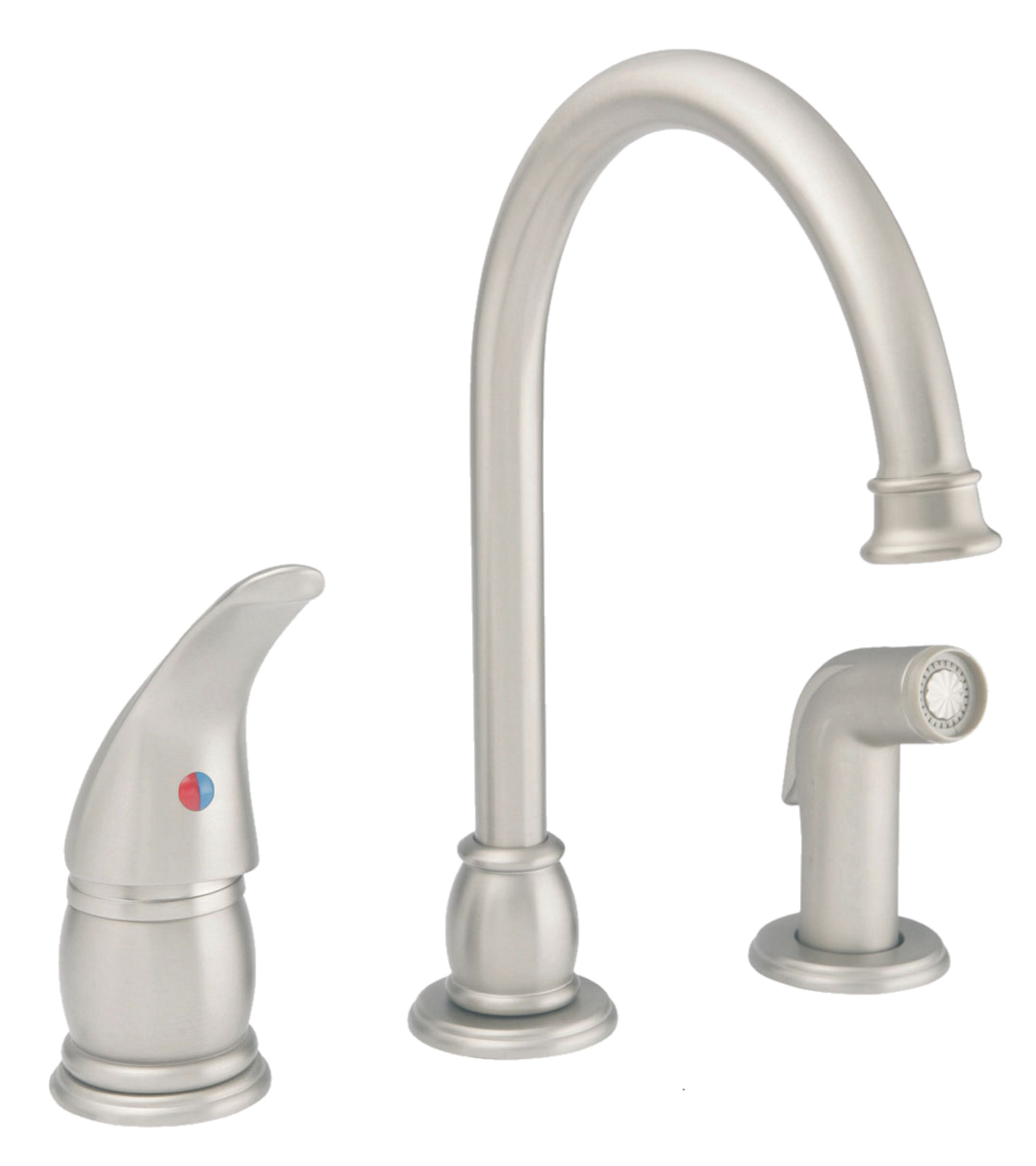 Banner Faucets Kitchen Faucet with Side Spray | Wayfair