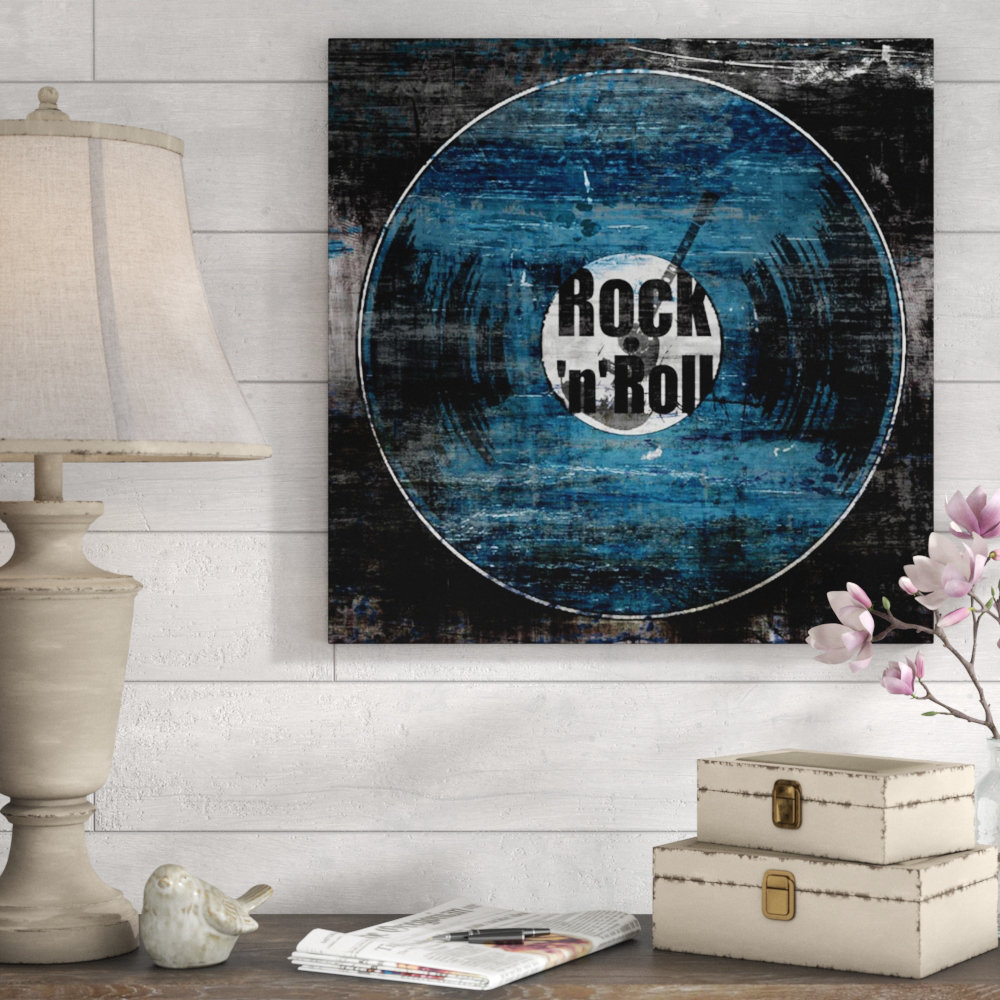 Chelsea Art Studio Rock 'n' Roll By Sofia Fox - Graphic Art | Wayfair
