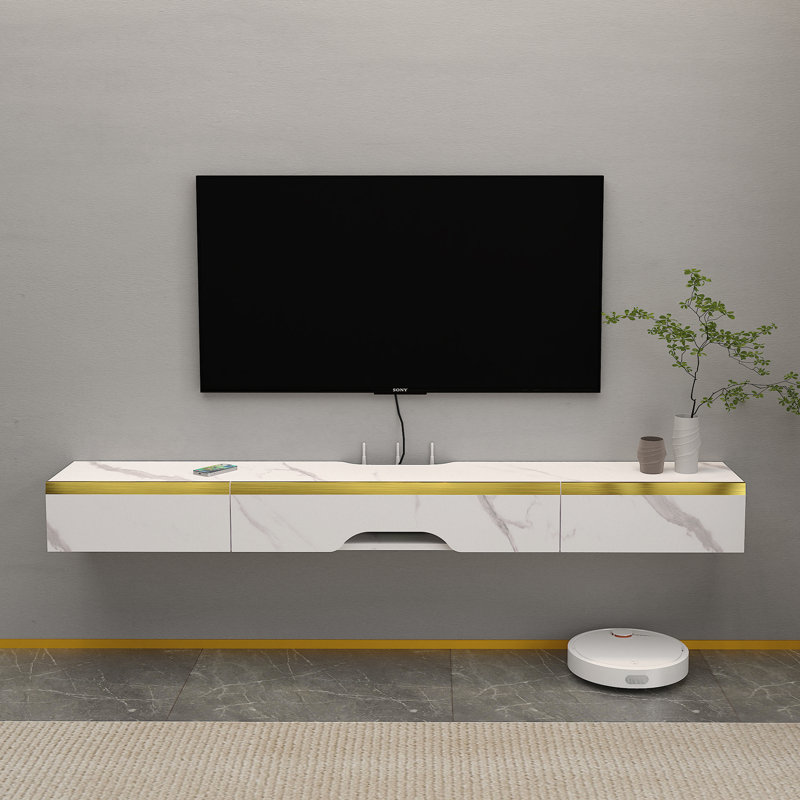 Mercer41 Modestas Floating TV Stand for TVs up to 65",Wall Mounted TV ...