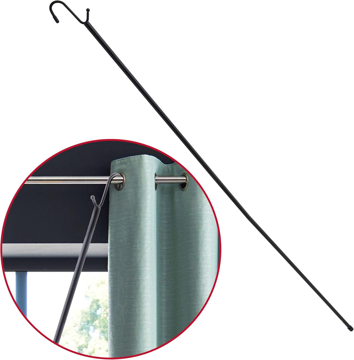 Jumbl 42" Universal Drapery Pull Rod | Wayfair