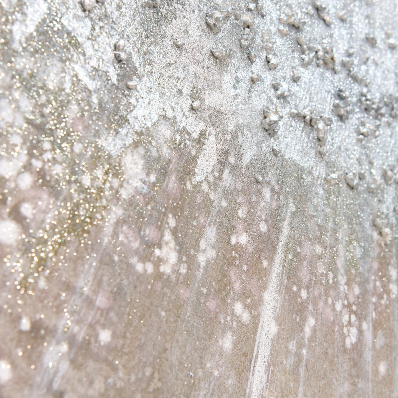 Empire Art Direct Silver Pellets Textured Metallic by Martin Edwards ...