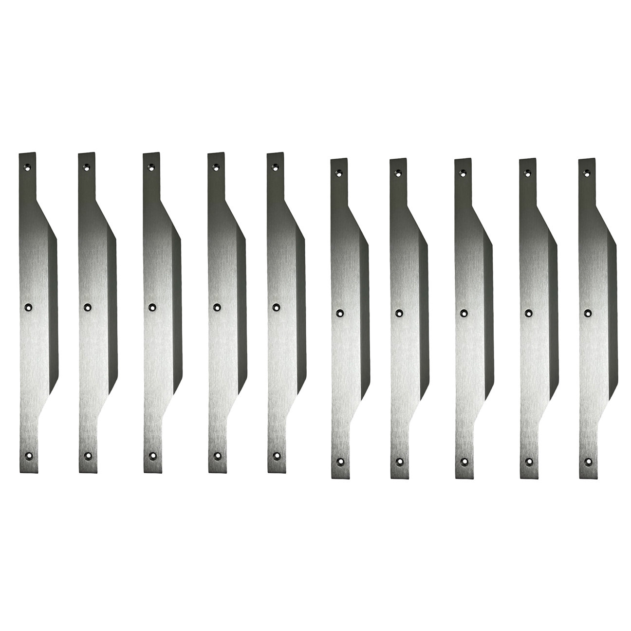 CastelloUSA Modern Thin Metal Pull Handle - Pack of 10 | Wayfair
