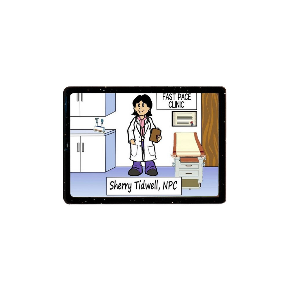 Printed Perfection Personalized Doctor - Female Acrylic Magnet - Great ...