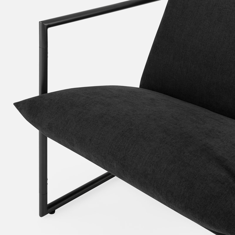 Trent Austin Design® Reagle Modern Metal Framed Sling Accent Chair ...