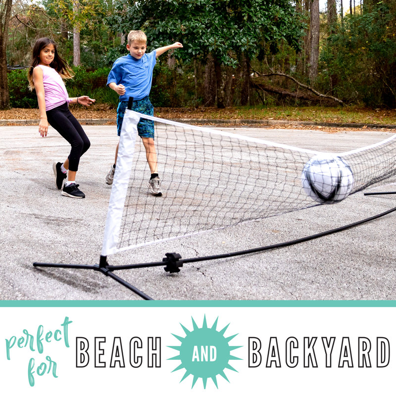 Franklin Sports Portable, Adjustable Height 10Ft Wide Net | Wayfair