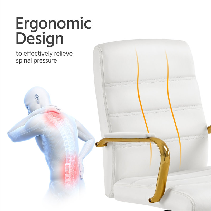 Willa Arlo Interiors Lineville Executive Chair & Reviews | Wayfair