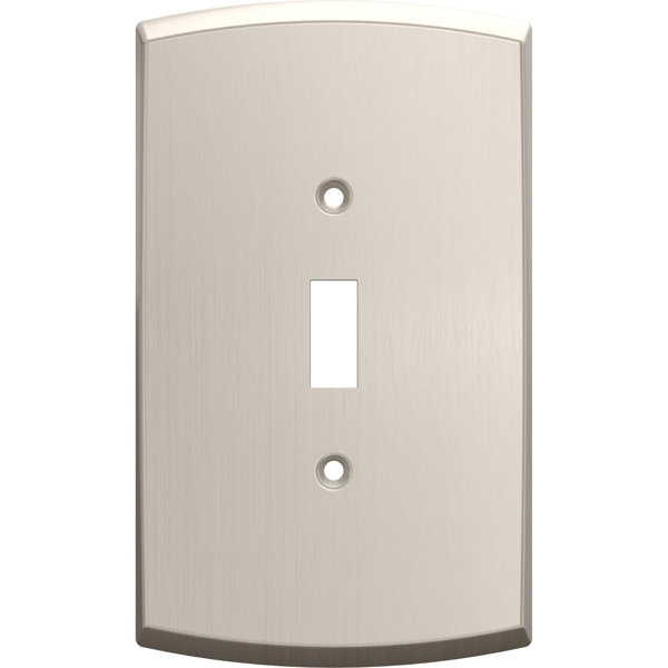 Franklin Brass Soft Arch 1-Gang Oversized Light Switch/Toggle Cover ...