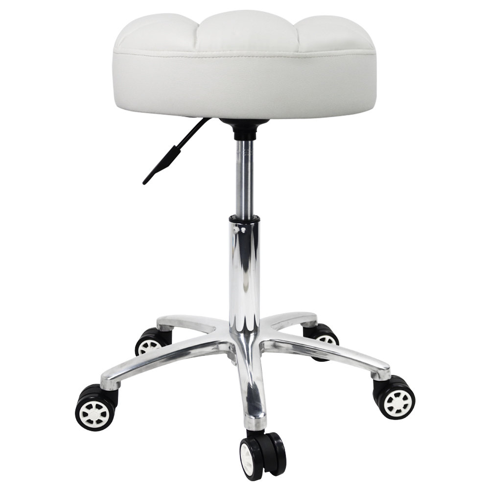 Inbox Zero Loggia Adjustable Height Ergonomic Lab Stool with Footring ...