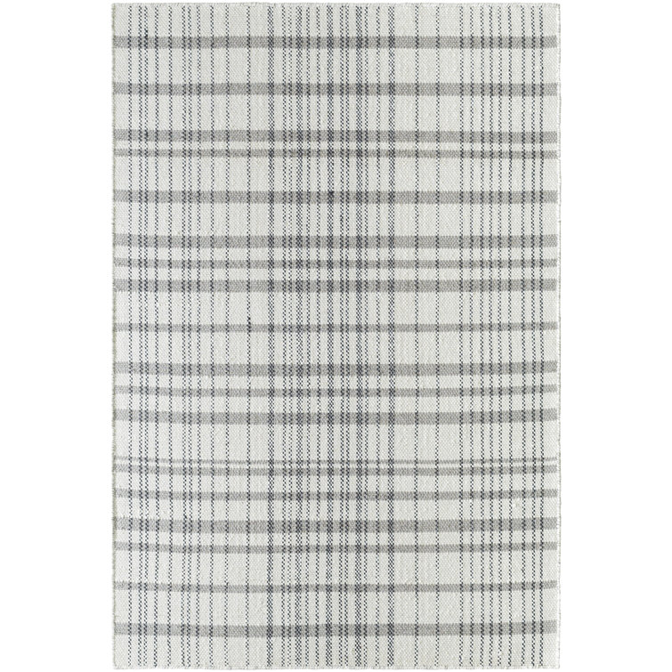 Birch Lane™ Lavande Plaid Wool Area Rug | Wayfair