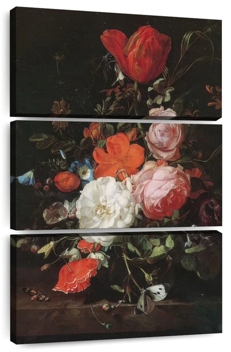 Canora Grey Vase With Flowers 1715 | Wayfair