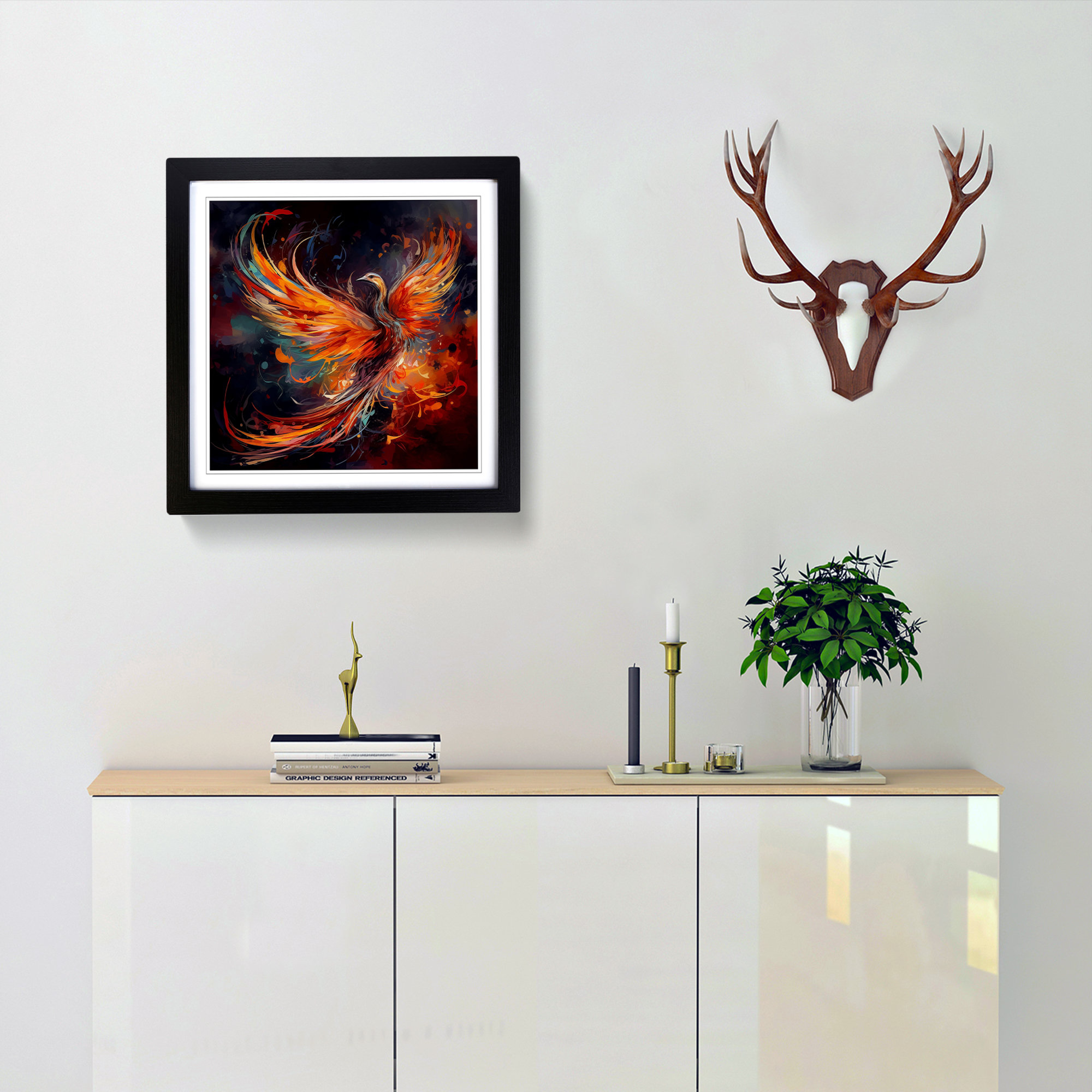 17 Stories Phoenix - Single Picture Frame Art Prints on Wood | Wayfair ...