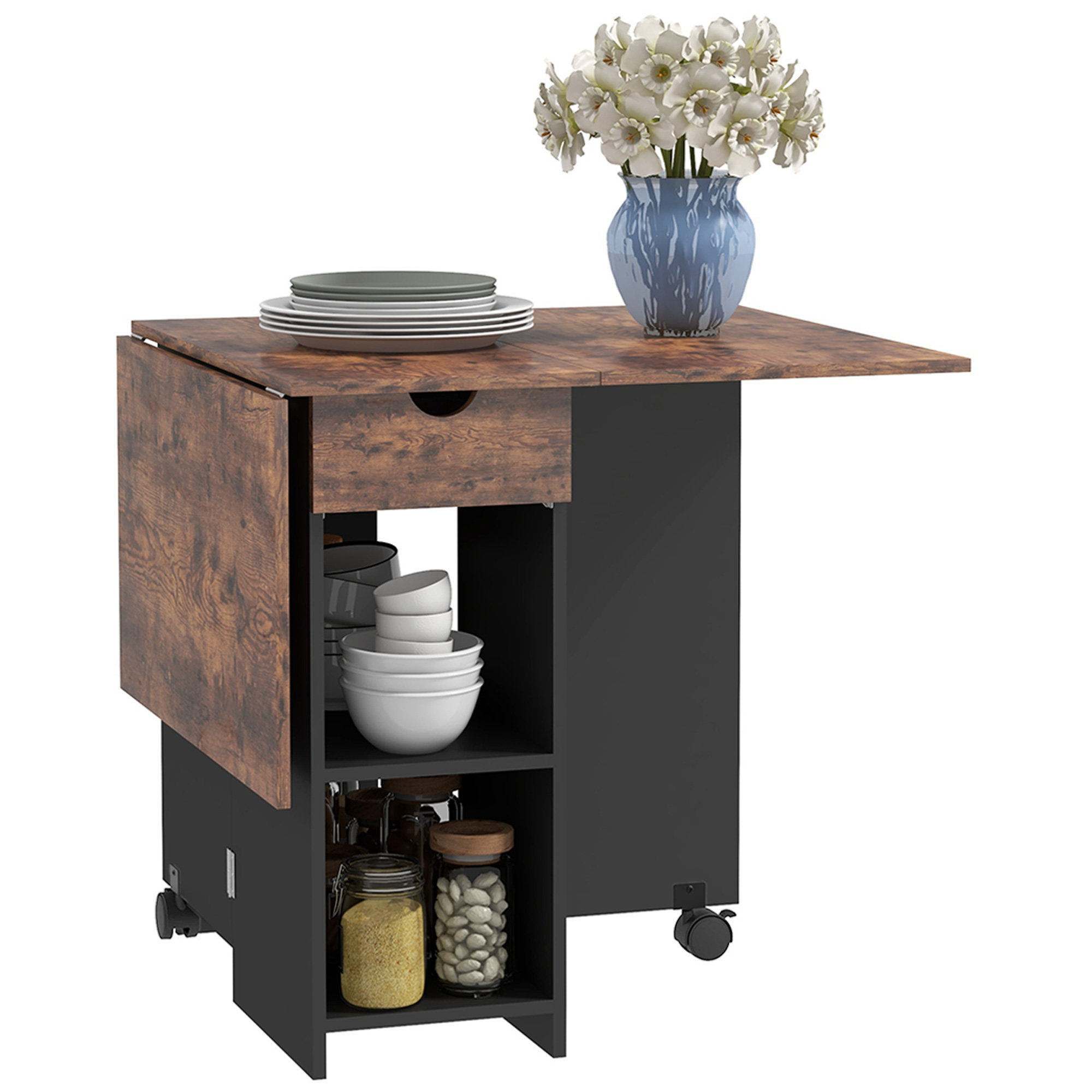 Marlow Home Co. Arnesia Folding Dining Table | Wayfair.co.uk