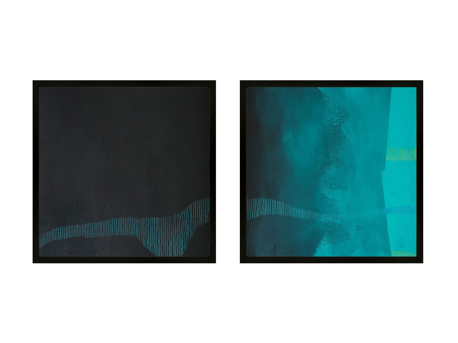 Joss & Main Delta Wave 3 & 4. Set Of 2 By Jacques Pilon - Framed Wall ...