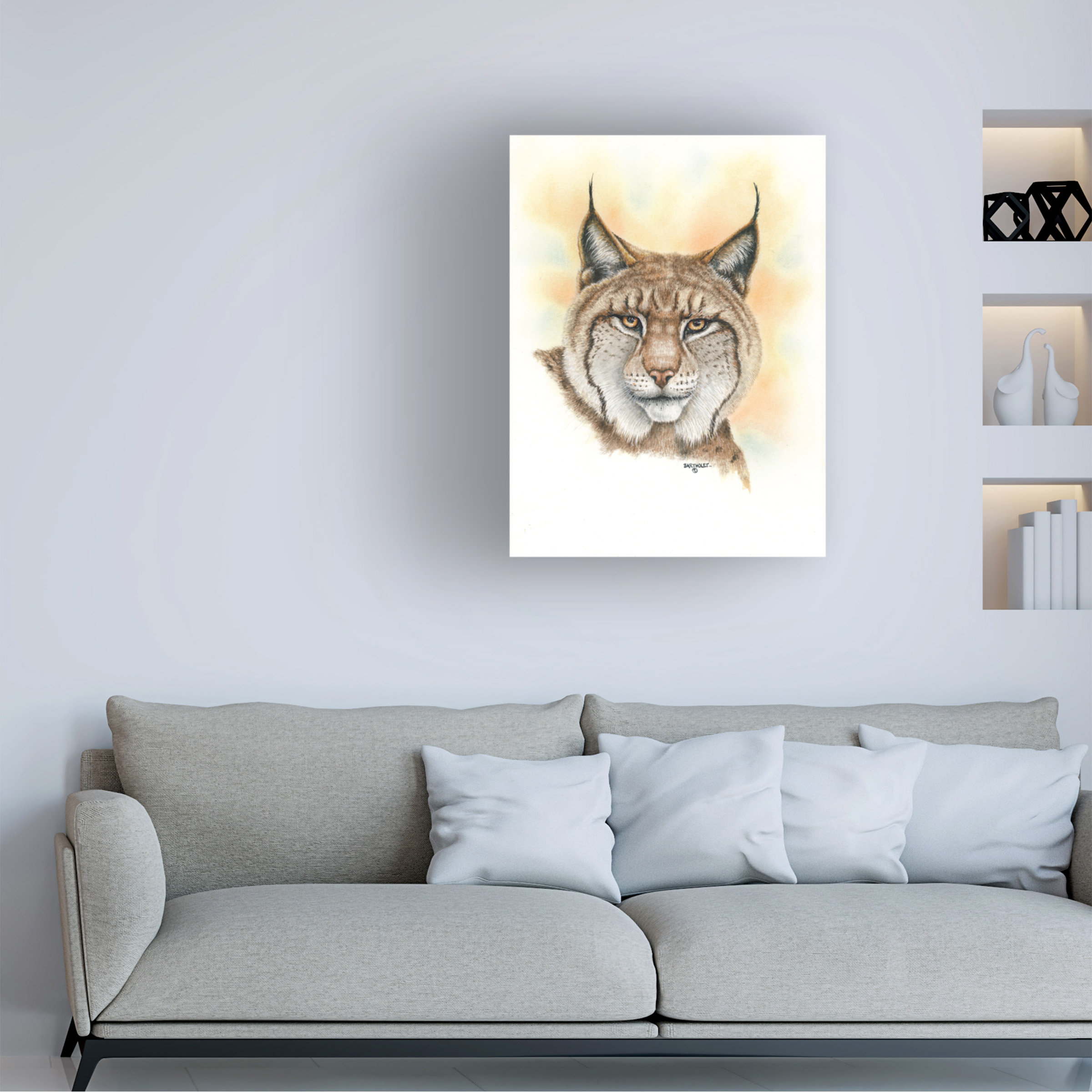 Winston Porter Dave Bartholet Lynx Canvas Art | Wayfair