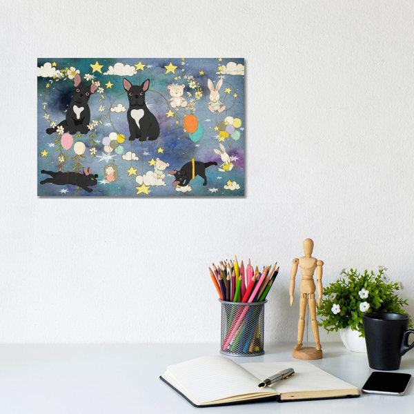 Maturi French Bulldog Frenchie Good Night Time | Wayfair.co.uk