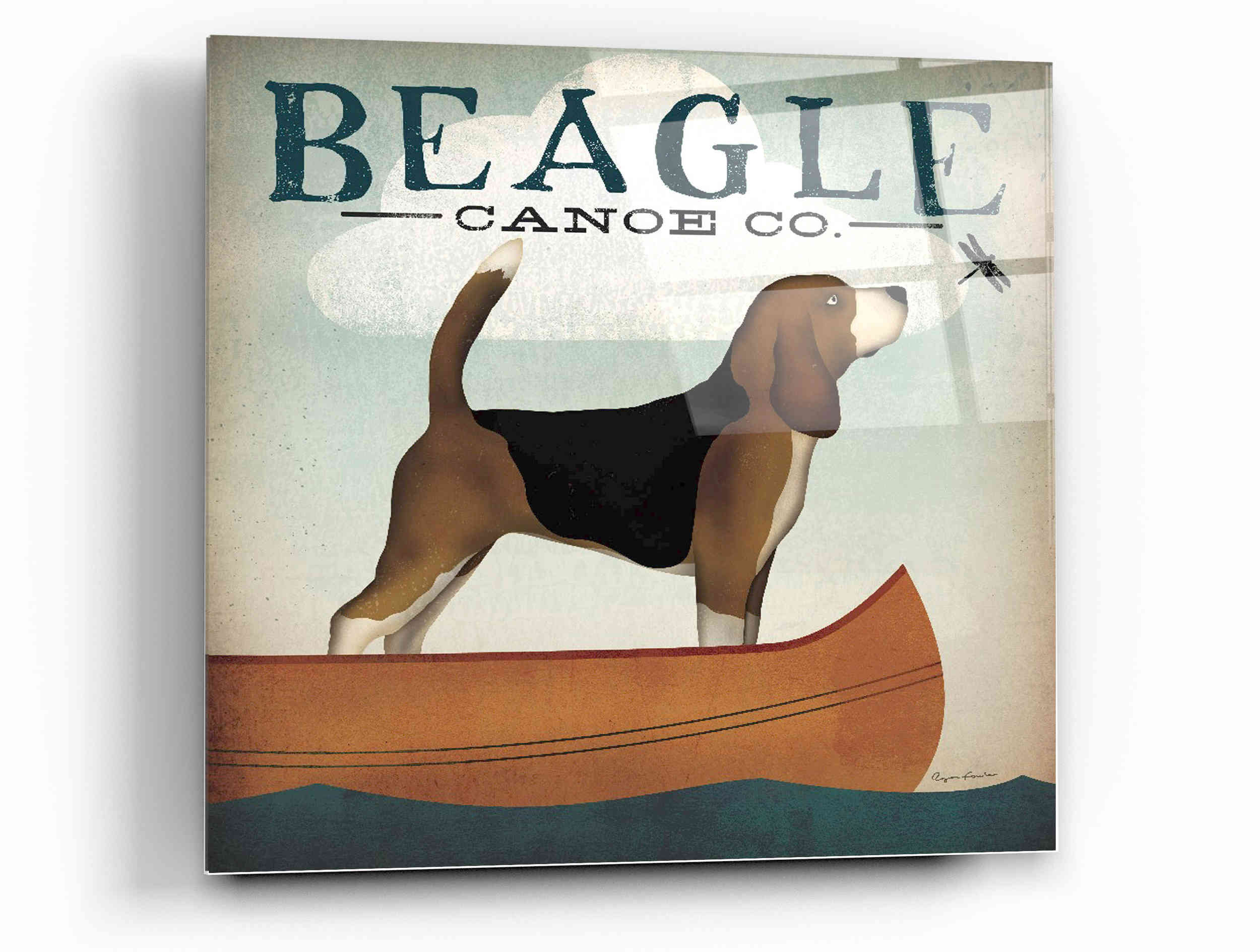 Red Barrel Studio® " Beagle Canoe Co " by Ryan Fowler | Wayfair