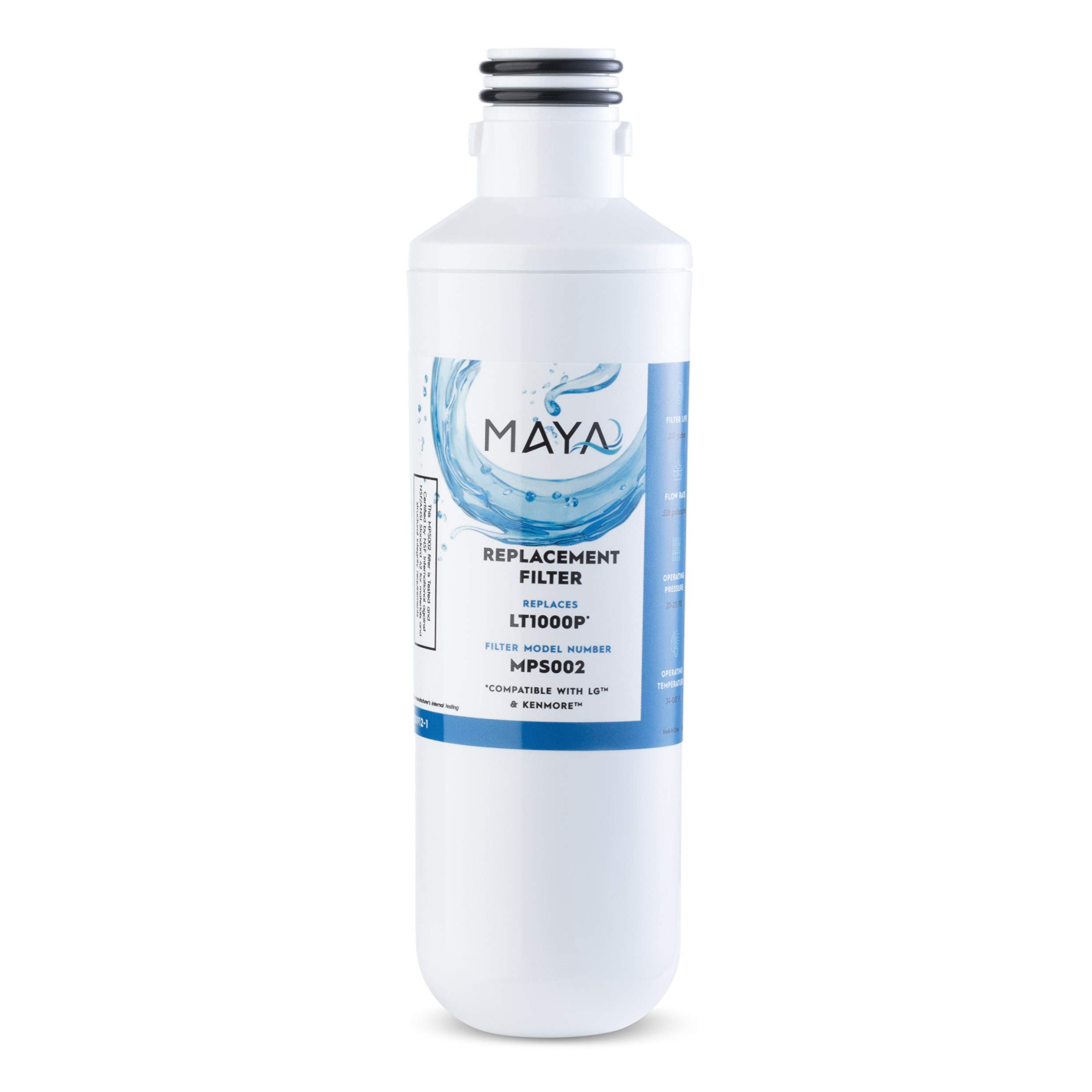 MAYA LT1000P Water Filter Replacement, Compatible with: LG ADQ747935 ...