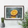 East Urban Home Sliced Orange Fruit - Picture Frame Graphic Art ...
