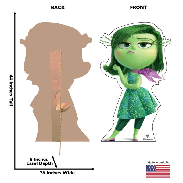 Advanced Graphics Disney Pixar Inside Out Disgust Life Size Cardboard ...