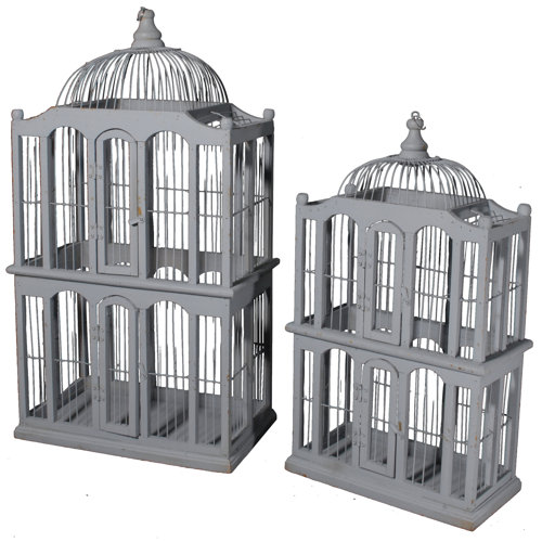 Decorative Bird Houses & Cages | Wayfair