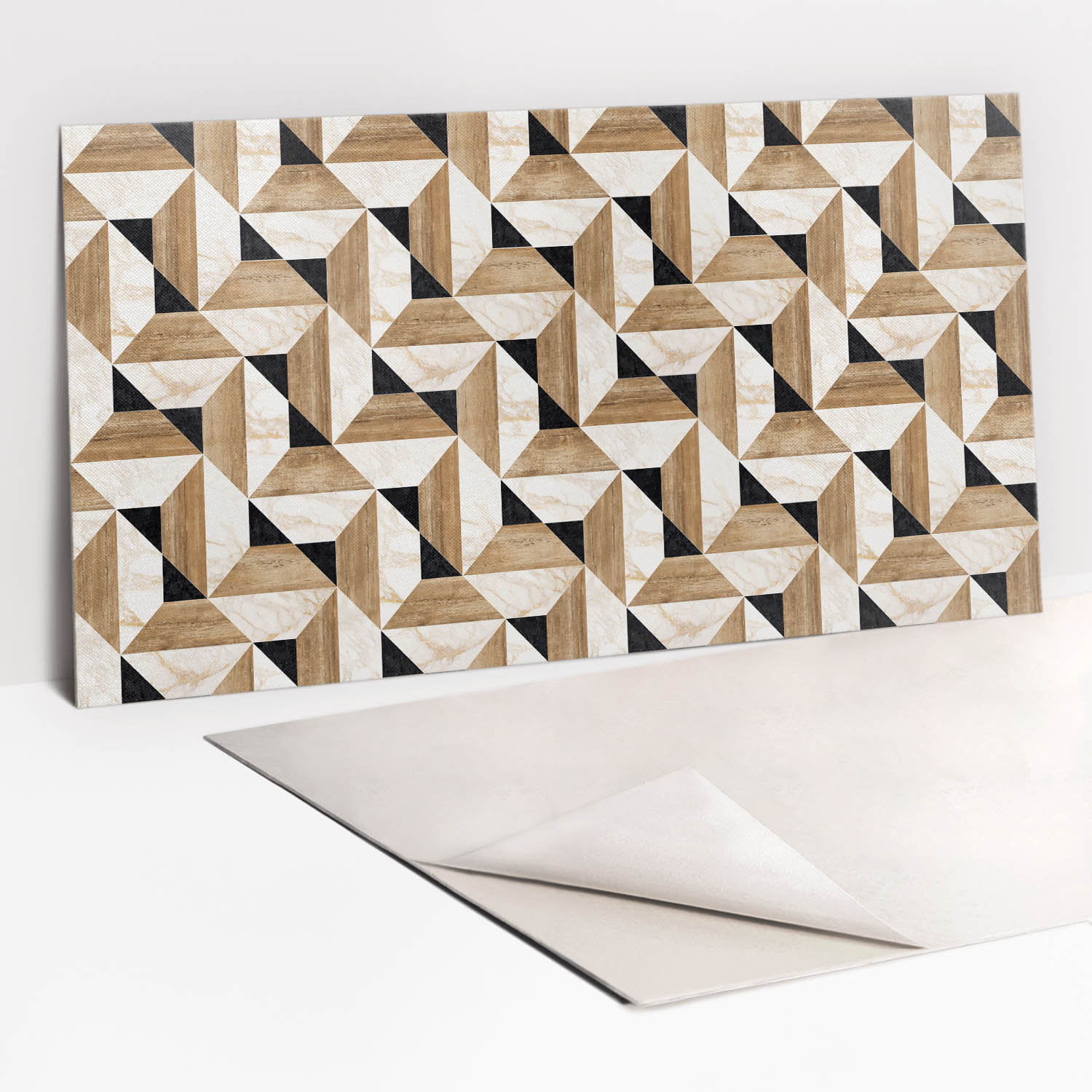 Ivy Bronx Self Adhesive Vinyl Splashback Wall Panel Sticker Tile Peel ...