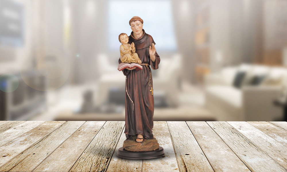 Trinx Jaydean Jema 12"H Archangel Uriel Angel of Wisdom Holy Figurine ...