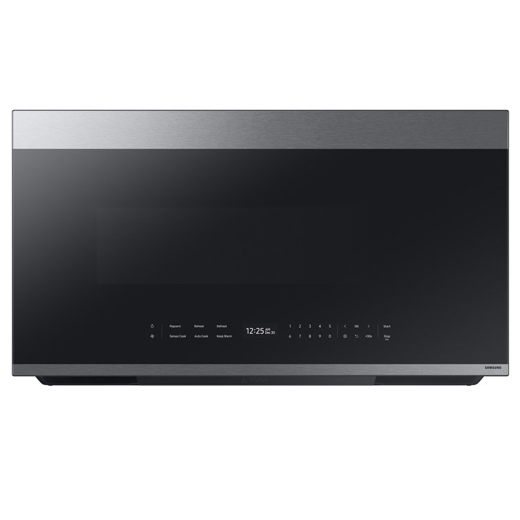 Samsung Bespoke Over-the-Range Microwave 2.1 cu. ft. with Auto Dimming ...