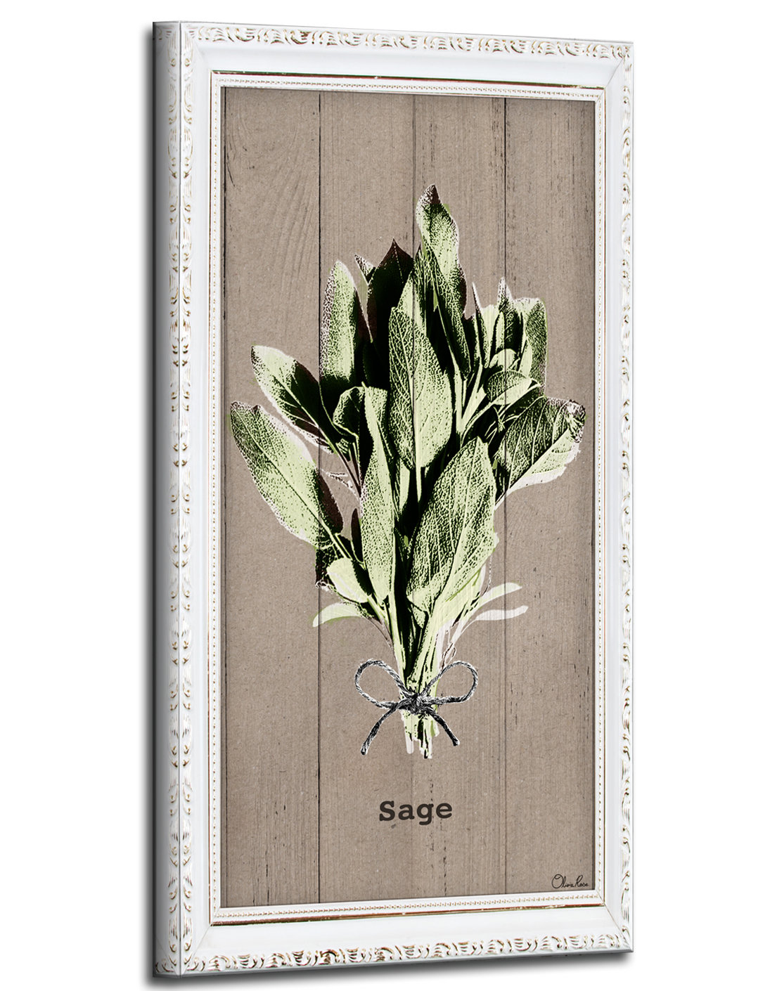 August Grove 'Sage' Graphic Art on Wrapped Canvas in Beige & Reviews ...