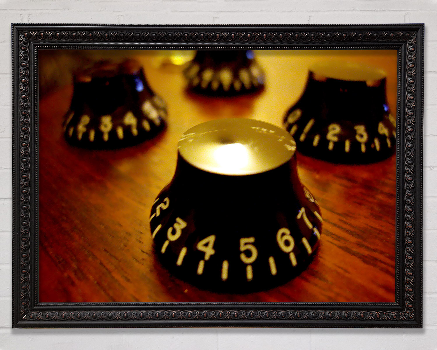 Brayden Studio Guitar Dials Close-up - Print | Wayfair.co.uk