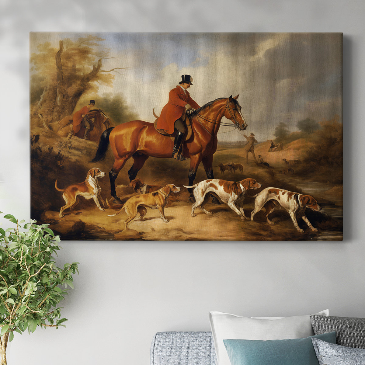 World Menagerie Animals Landscape Series CDXV | Wayfair