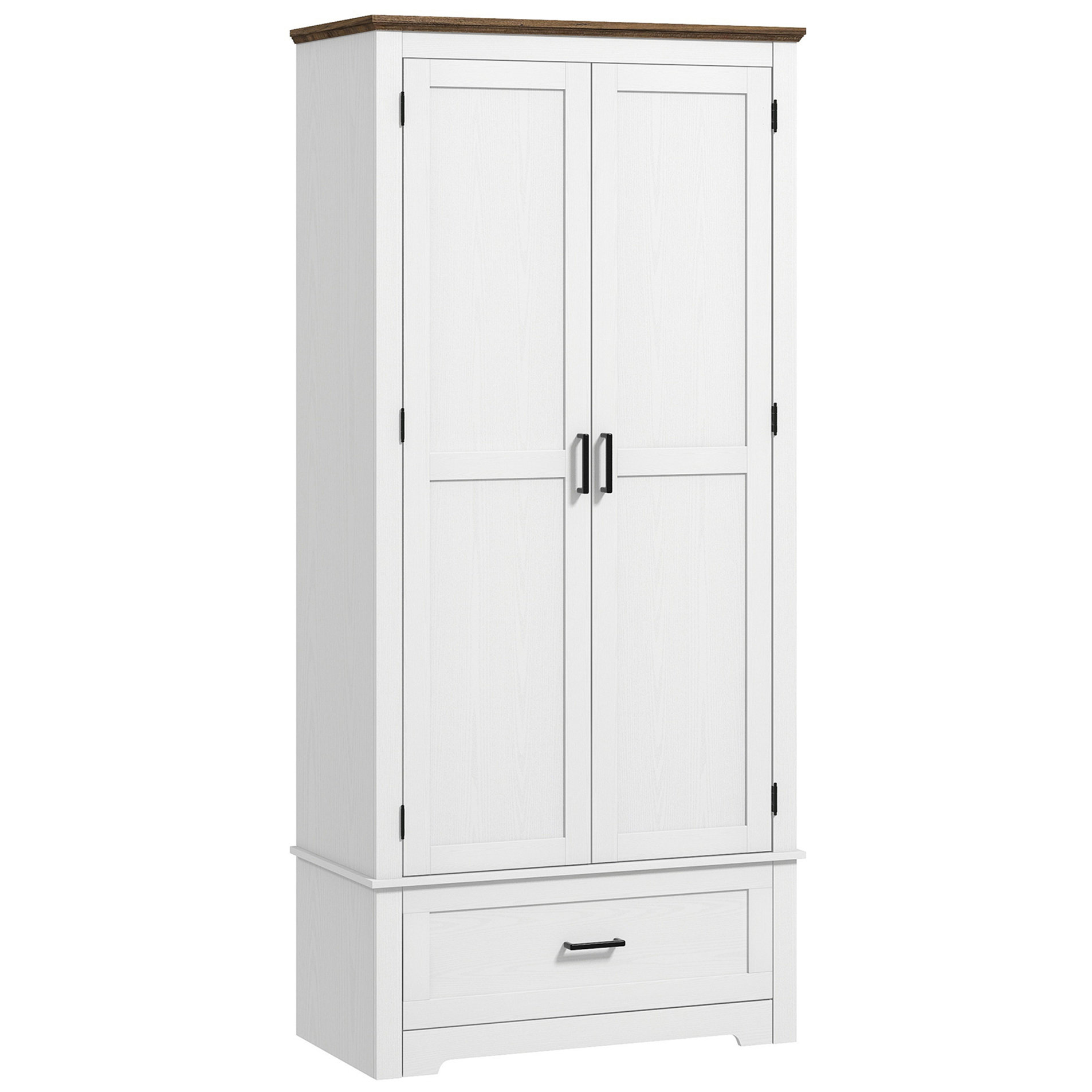 Lark Manor Armoire de rangement pour garde-manger de 69 po de hauteur ...